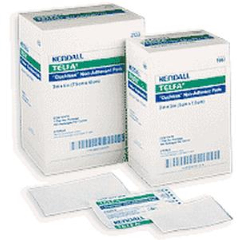 Kendall Telfa Ouchless Non-Adherent Pad, Cotton, 3" x 4"– Medicinal ...